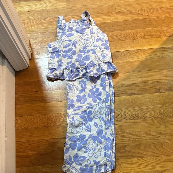 Zara | Matching Sets | Zara Kids Floral Matching Set Blue And White ...